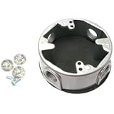 4 Inch Round 1/2 Inch Deep Pan Box Extension Ring-5 per case - - Amazon.com