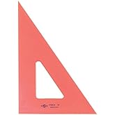 Amazon.com: Alvin, Triangle Ruler with Fluorescent Edges, Drafting Tool ...