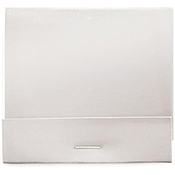 Amazon.com: 100 Plain White 30 Strike Matches Matchbooks Wedding ...