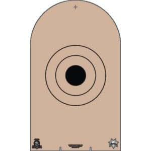 Amazon.com : NRA A-25 OFFICIAL 100 YARD SMALL BORE RIFLE TARGET 100 ...