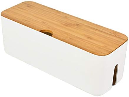 Yardwe Cable Management Box Socket Cord Organizer to Hide Conceal Power ...