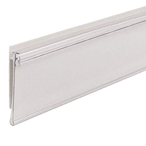 48" L UPC Ticket Channel Label Holder Strip for Gondola Shelf - Want It All