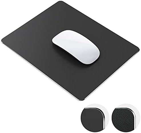 Metal Aluminum Mouse pad, Smooth Magical Ultra-Thin Hard Mouse pad for ...