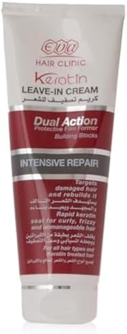 Eva hair clinic keratin leave-in cream - 200 ml price in Saudi Arabia ...