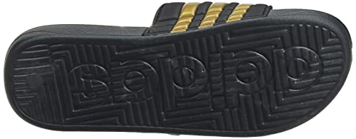 adidas Adissage Slides Unisex Sandals - Black/Gold, US 6 (EG6517) for ...