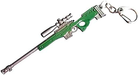 PUBG playerunknown's battlegrounds AWM sniper rifle key chain key ring ...
