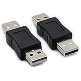 Amazon.com: ELECTOP 2 Pack USB 3.0 Male to USB Male Gender Changer ...