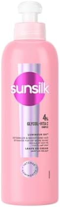 Sunsilk Leave on Hair Cream, Luminous 100, detangles & smoothens hair ...