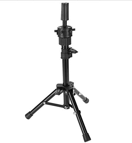 Hair Tripod-Wig Stand Hairdressing Training Head Holder Salon Model ...