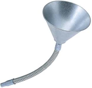 Amazon.com: Galvanized Funnels - 56528 large 6" mouth 12-3/4" flexible ...