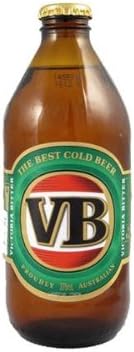 VB Victoria Bitter - Australian Lager - 24x375ml Bottle Case - 4.6% ABV ...