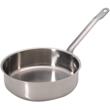 Amazon.com: Sitram Catering 3.2-Quart Commercial Stainless Steel Saute ...