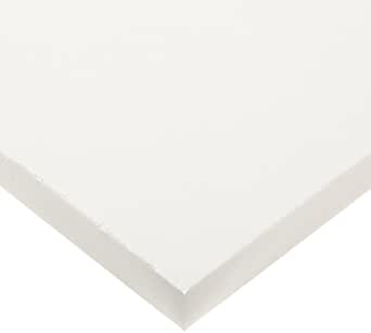 Amazon.com: Seaboard High Density Polyethylene Sheet, Matte Finish, 1/2 ...