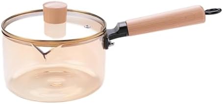 Glass Saucepan - 1.5 liter - Cookware for Gas Stove | Sauce Pan Cooking ...