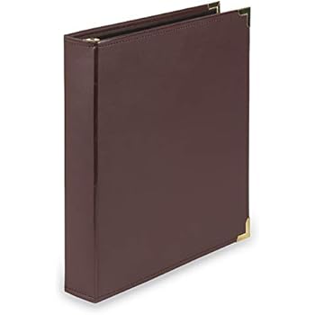 Samsill Classic Collection Executive Presentation Binders, 3 Ring ...