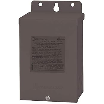 Intermatic PX300S Pool Light 300-Watt Safety Transformer, Stainless ...