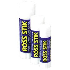 Amazon.com: Ross 95180 Non-Toxic Glue Stick, 0.7 oz. Volume, White ...