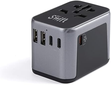 سعر Swift Universal Travel Adapter with USB C PD 30W Fast Charger ...