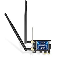 AX5400Mbps WiFi Card Wi-Fi 6E Bluetooth 5.2 Tri-Band AX210 PCIE Wireless WiFi Adapter Network ...