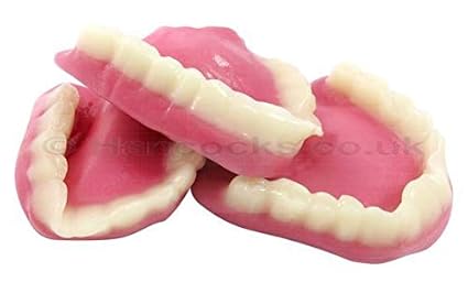 Jelly Dentures Fruit Flavour Sweets - Candy Wedding Party Bag Kingsway ...