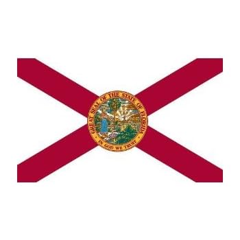 Amazon.com : Florida Republic Flag 3'x5' 1861 1st State Banner : Garden ...