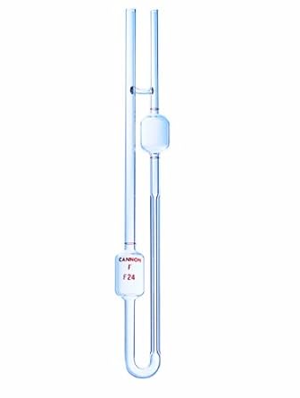 Cannon BS/U-Tube-F Viscometer for Transparent Liquids, 200 to 1, 000 ...