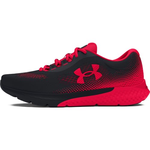 Under Armour Men's Charged Rogue 4, (003) Black/Red/Red, 12.5, US for ...