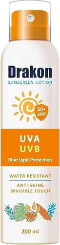 سعر Drakon Sunscreen Lotion SPF 50+ Spray 200 ml فى مصر | بواسطة امازون ...