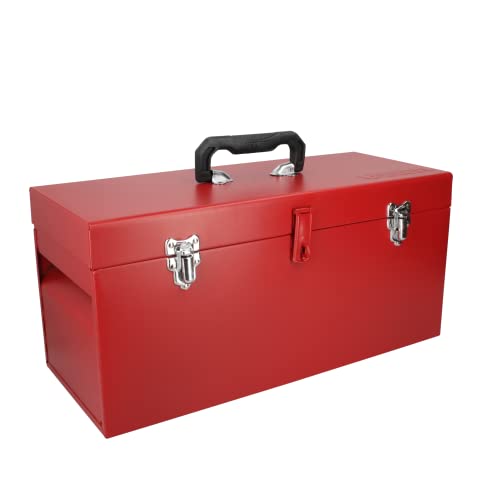 Steel Toolbox URREA D6 Metal Tool Box - Heavy Duty 24-Gauge Steel ...