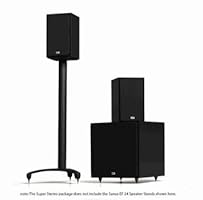 NHT Super Stereo Includes 2 NHT SuperZero 2.1 Mini-Monitor Speakers + NHT Super 8 110-Watt ...
