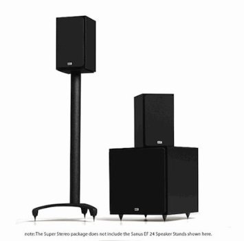 NHT Super Stereo Includes 2 NHT SuperZero 2.1 Mini-Monitor Speakers ...