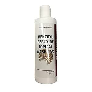 Amazon.com : Harris Pharma 10% Benzoyl Perox Wash 8 oz (PACK OF 2 ...