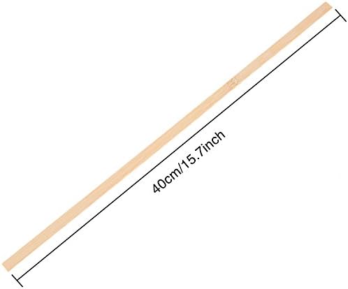 Craft Sticks Satinior 15.7 inches 100 Pieces Wood Craft Sticks Natural ...