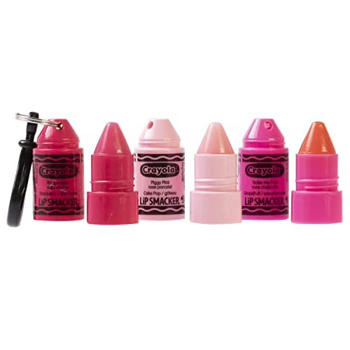 Lip Smacker Crayola Crayon Stackable Flavored Clear Balm Pink, Pinks, 0 ...