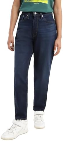 Levis Womens Loose Tapered Fit Jeans (A7091-0003_Blue price in Saudi ...