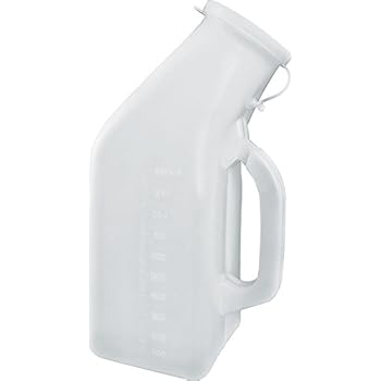 Amazon.com: Male Urinal w/Cover Disposable Translucent: Industrial ...