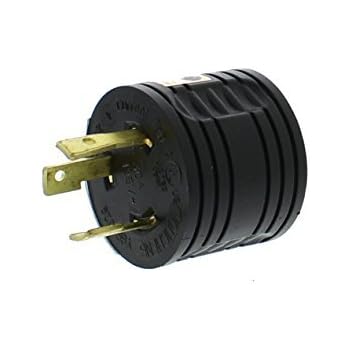 Leviton 2621 30 Amp, 250 Volt, NEMA L6-30P, 2P, 3W, Locking Plug ...