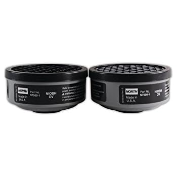 Honeywell N75001L North N75001B Organic Gas and Vapor Cartridge, Grey ...