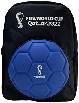 Fifa World Cup Qatar 2022 3D Sports Bag Backpack Black and Blue ...