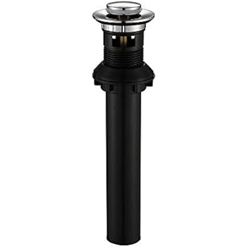 PARLOS Spring Loaded Pop Up Drain Stopper for Bathroom Faucet Vessel ...