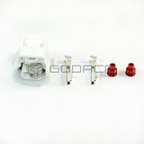 Amazon.com: 1x Connector 2 pin 2-way for Fog Light BMW 61132360041 ...