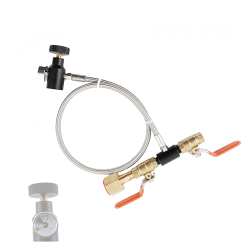 EODSAD CGA-320 CO2 Sodastream Refill Adapter Bottle Cylinder Fill ...