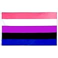 Amazon.com : Flaglink Genderfluid Flag 3x5 Fts - Gender Fluid Pride ...