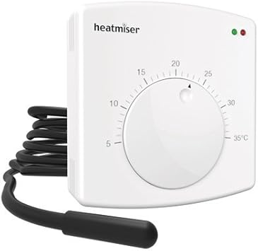 Electric Floor Heating Dial Thermostat - Heatmiser DS1-E: Amazon.co.uk ...