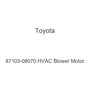 Amazon.com: Toyota 87103-08070 HVAC Blower Motor: Automotive