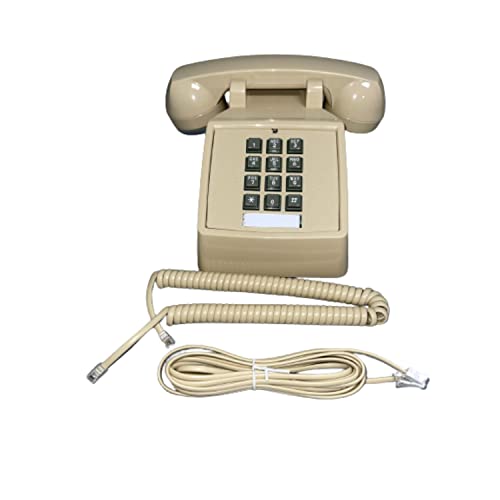 Single Line Classic 2500 Analog Desk Phone with Volume Control, Works ...