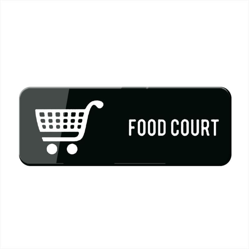 Mua Acrylic Food Court Sign, Anti-Fading for Mall Food Court Entrances ...