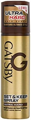 Gatsby Set & Keep Spray Ultra Hard | Maximum setting power for an ...