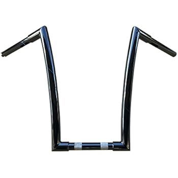 Amazon.com: 14" BLAZED BARS HANDLEBARS FOR HARLEY ROAD GLIDES, DYNA ...