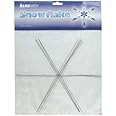 Amazon.com: Metal Wire Snowflake Forms - Fun Craft Beading Project 9 ...